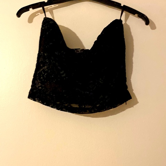 Express | Tops | Express Black Lace Bra Tank | Poshmark
